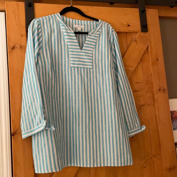 Kim Rogers | Tops | Kim Rodgers Linen Shirt | Poshmark